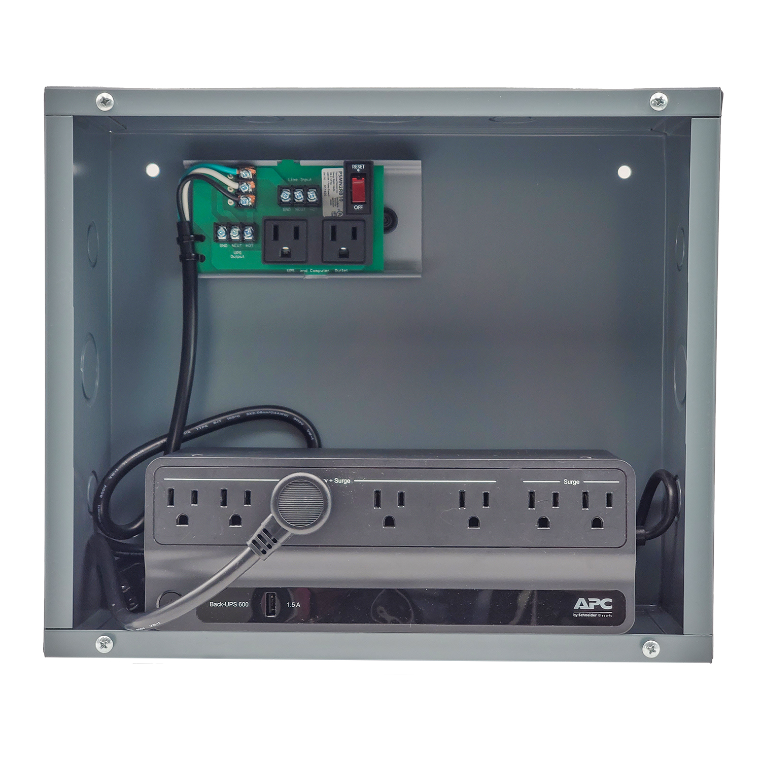PSH600-UPS | ENCLOSED UPS POWER SUPPLY KIT ENCLOSED POWER CONTROL ...